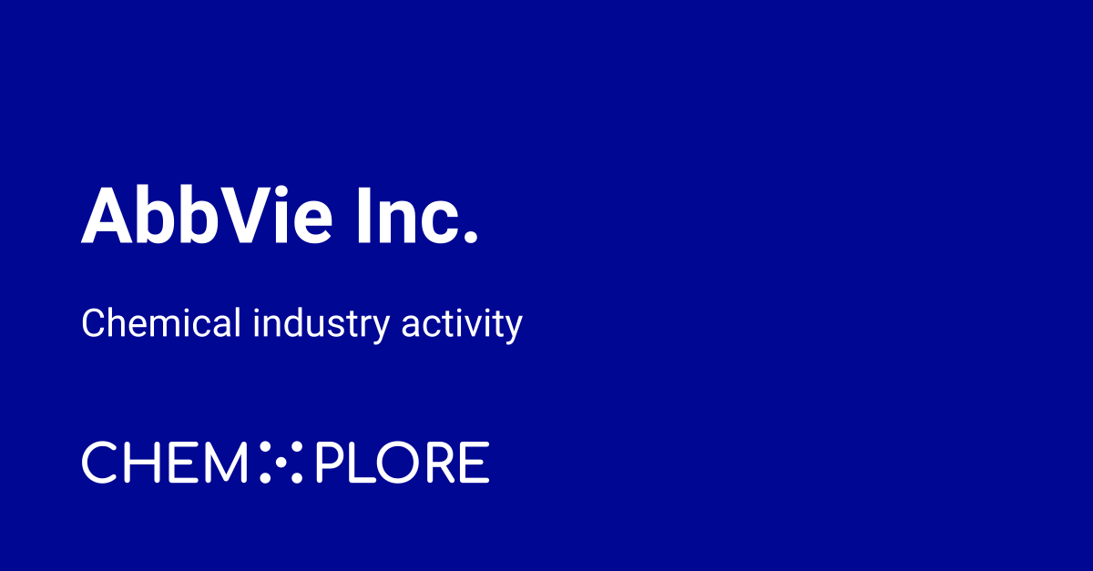AbbVie chemical industry news - chemXplore