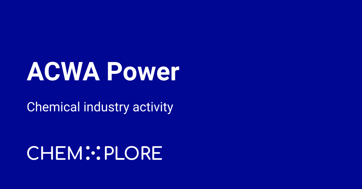 ACWA Power chemical industry news - chemXplore