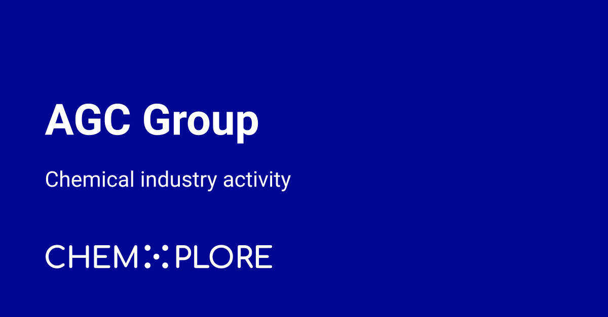AGC chemical industry news - chemXplore