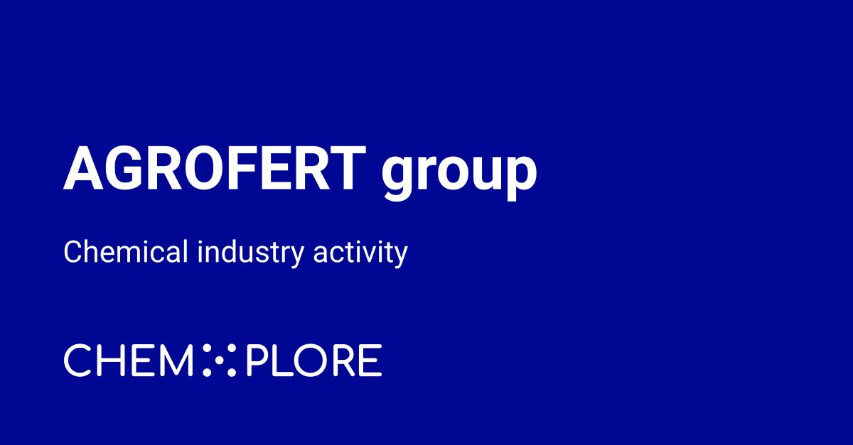 AGROFERT - Czech Republic chemical industry news from Europe