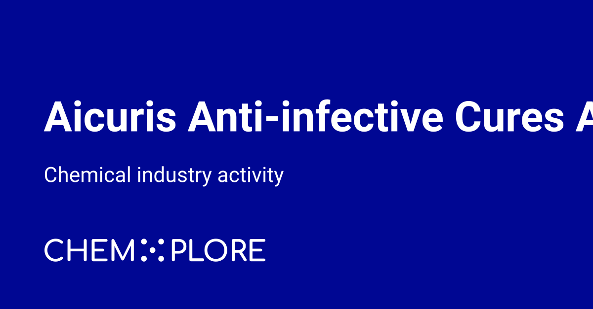 Aicuris chemical industry news - chemXplore