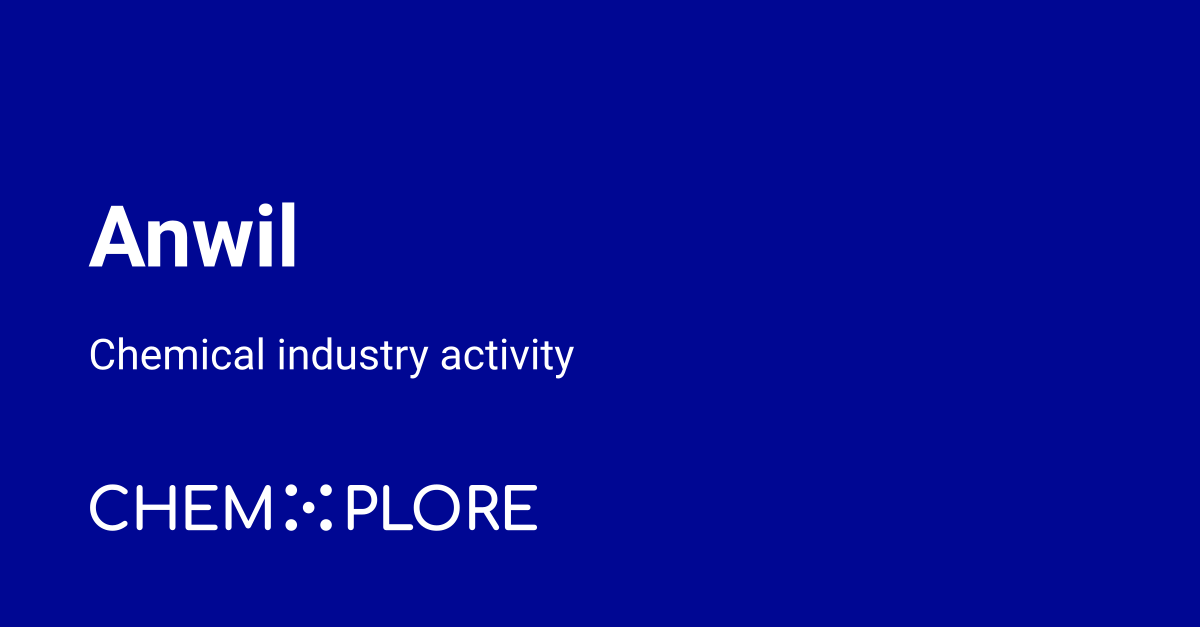 Anwil chemical industry news - chemXplore