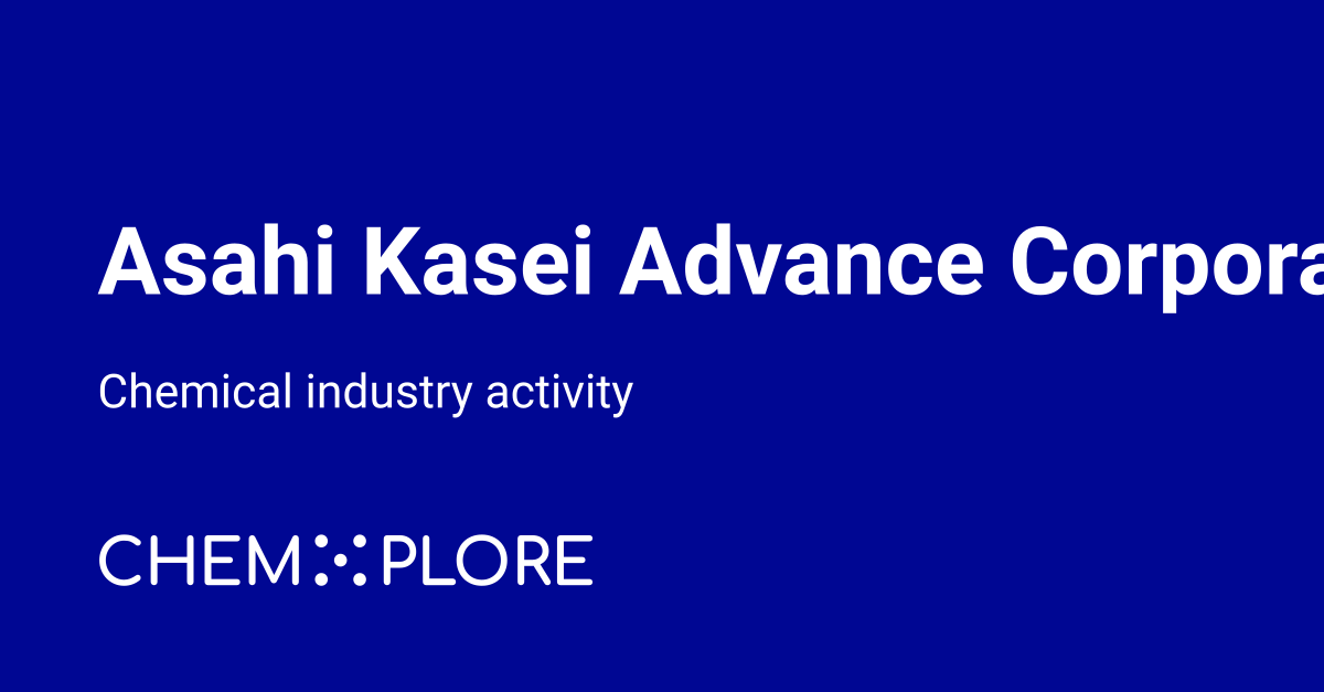 Asahi Kasei Advance chemical industry news - chemXplore