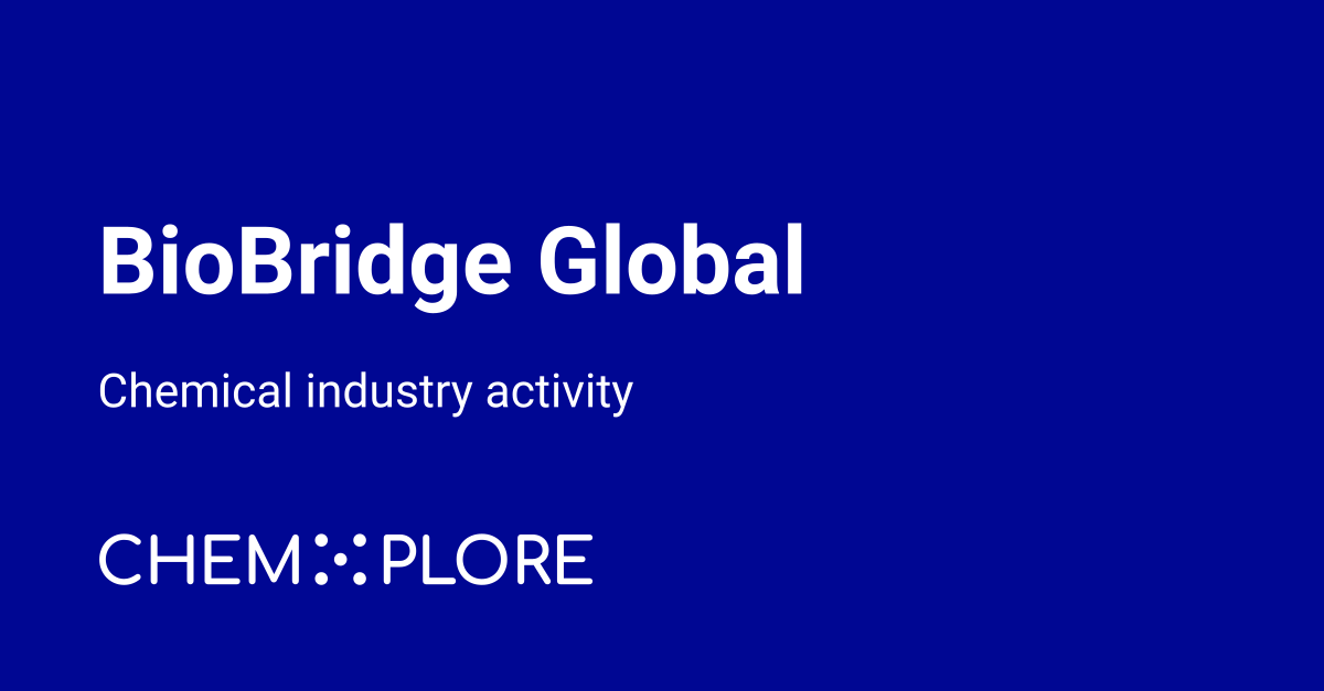 BioBridge chemical industry news - chemXplore