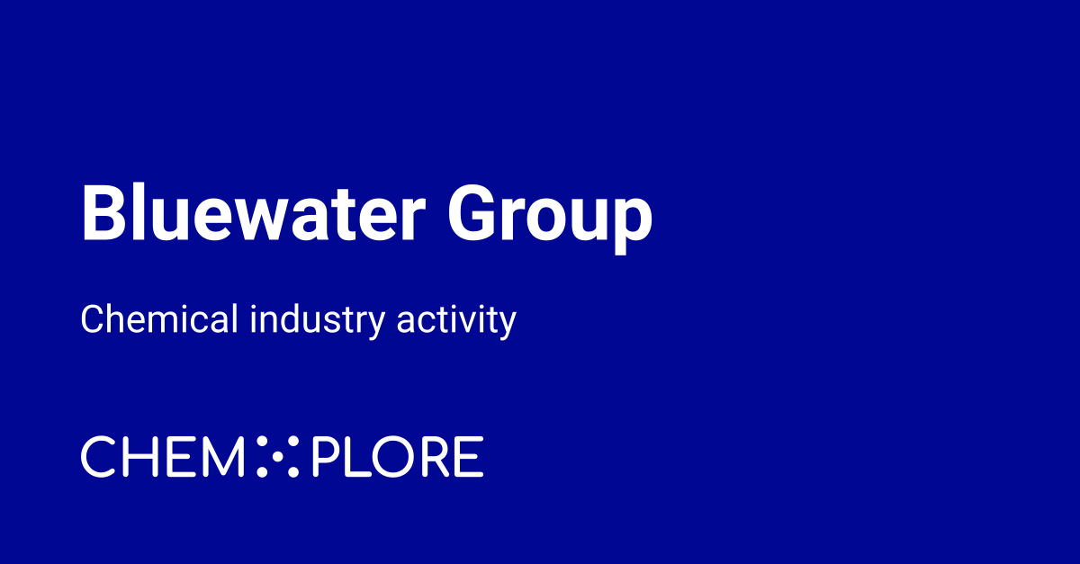 Bluewater chemical industry news - chemXplore