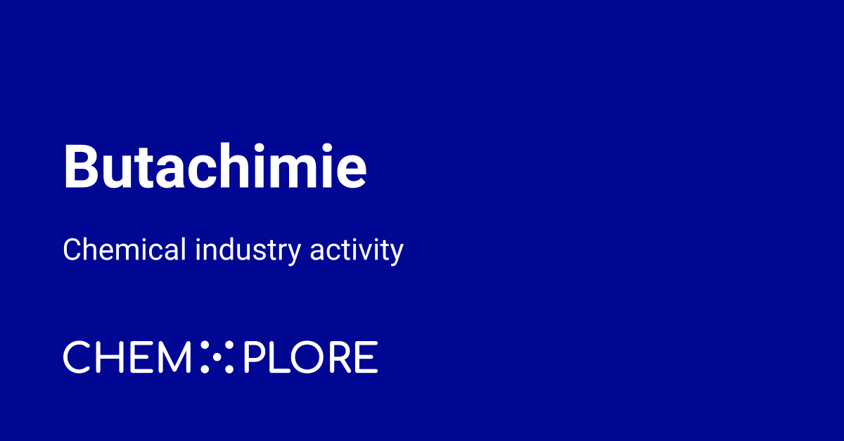 Butachimie chemical industry news - chemXplore