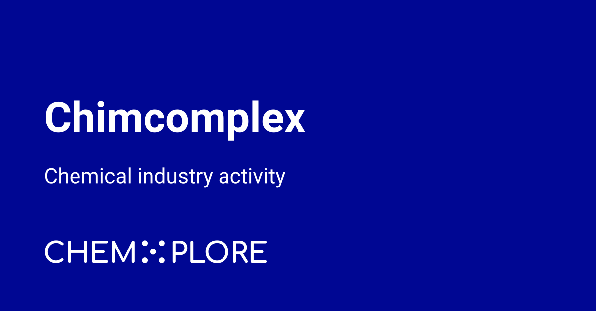 Chimcomplex chemical industry news - chemXplore