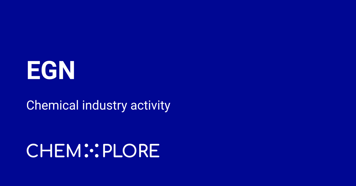 EGN chemical industry news - chemXplore