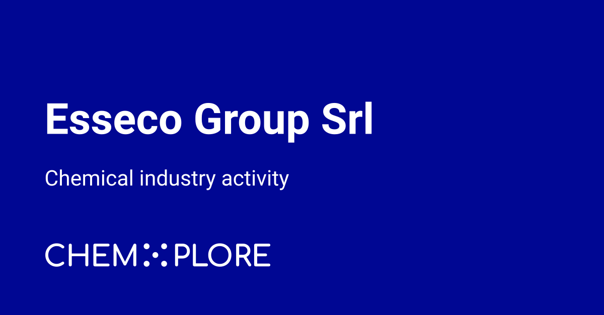 Esseco - Italy chemical industry news from Europe
