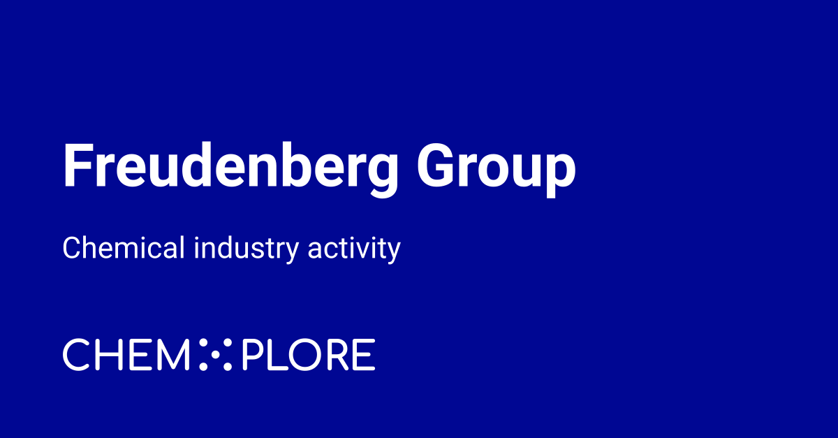 Fruedenberg chemical industry news - chemXplore