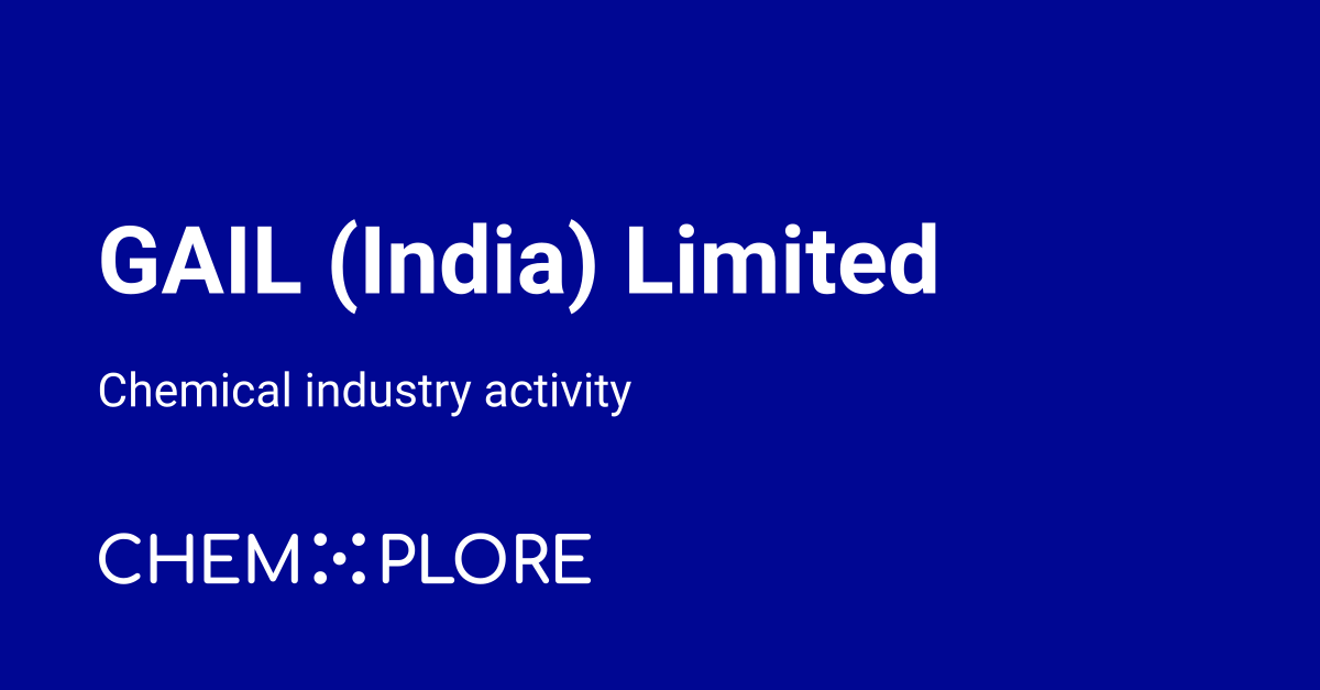 GAIL chemical industry news - chemXplore
