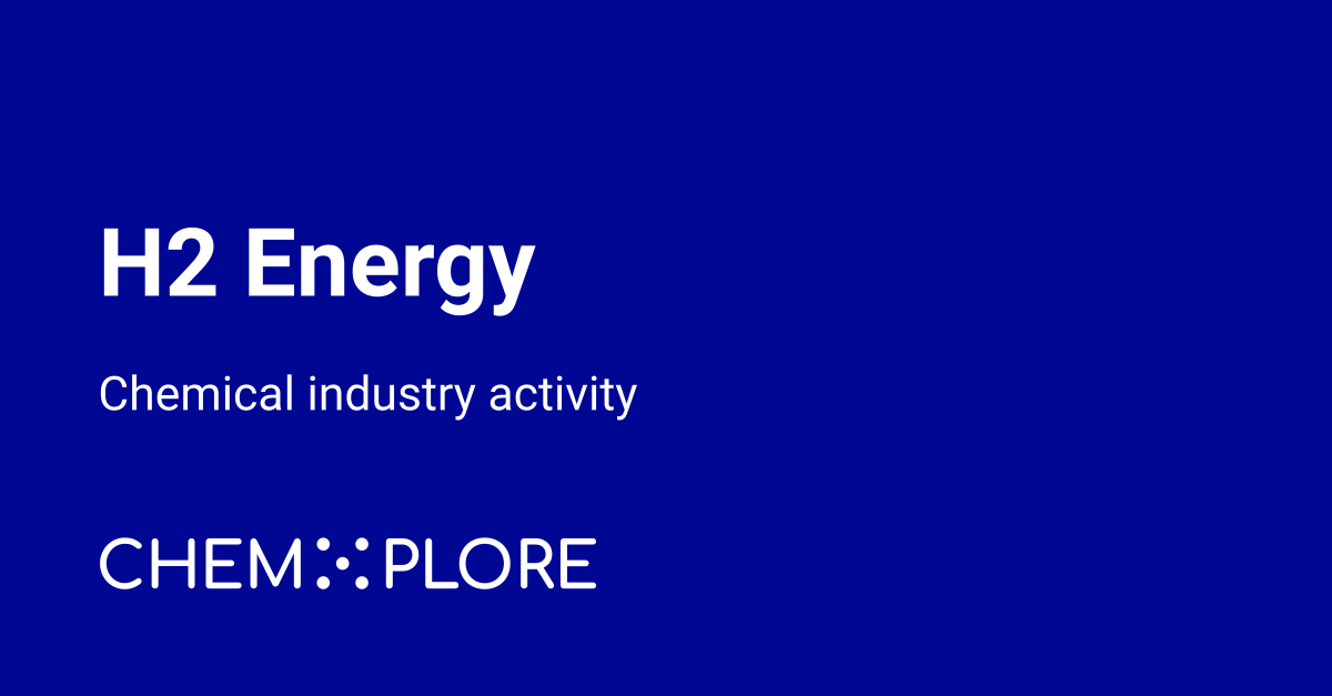 H2 Energy chemical industry news