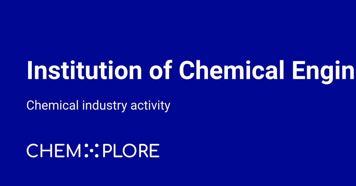 IChemE chemical industry news