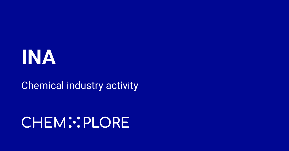 INA chemical industry news - chemXplore