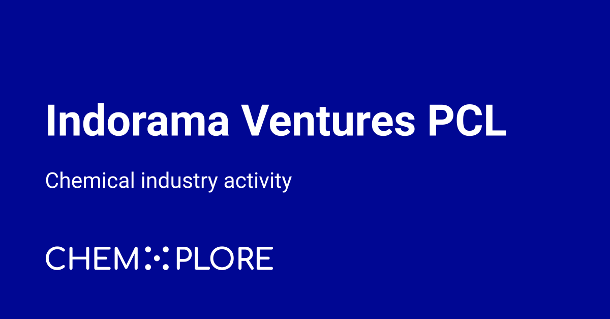 Indorama Ventures chemical industry news - chemXplore
