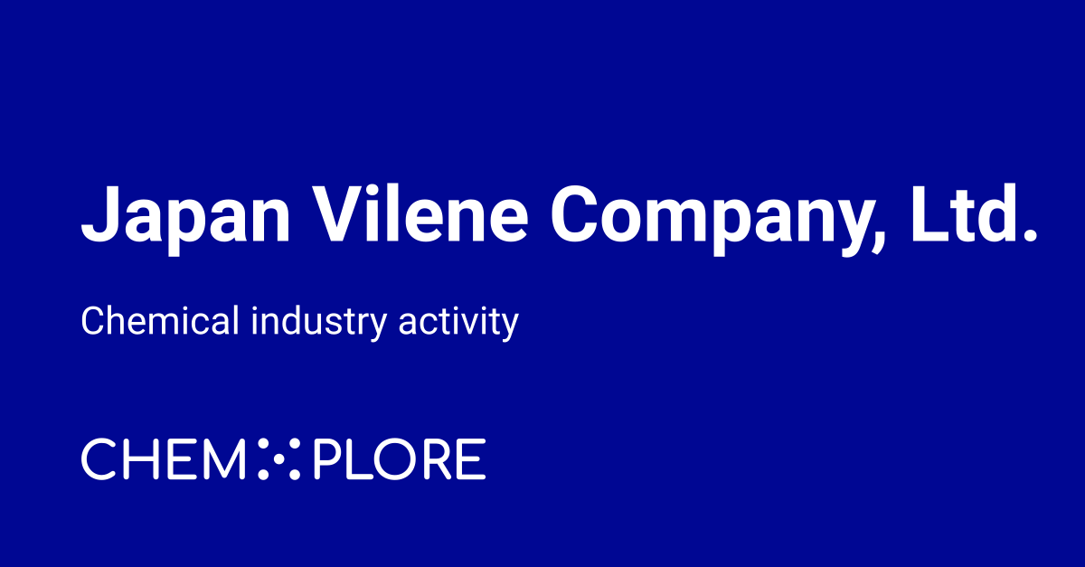 Japan Vilene chemical industry news - chemXplore