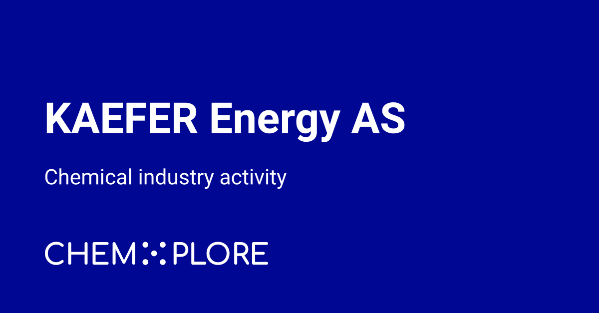 KAEFER Energy chemical industry news - chemXplore