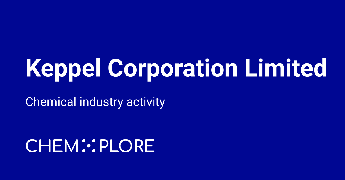 Keppel chemical industry news - chemXplore