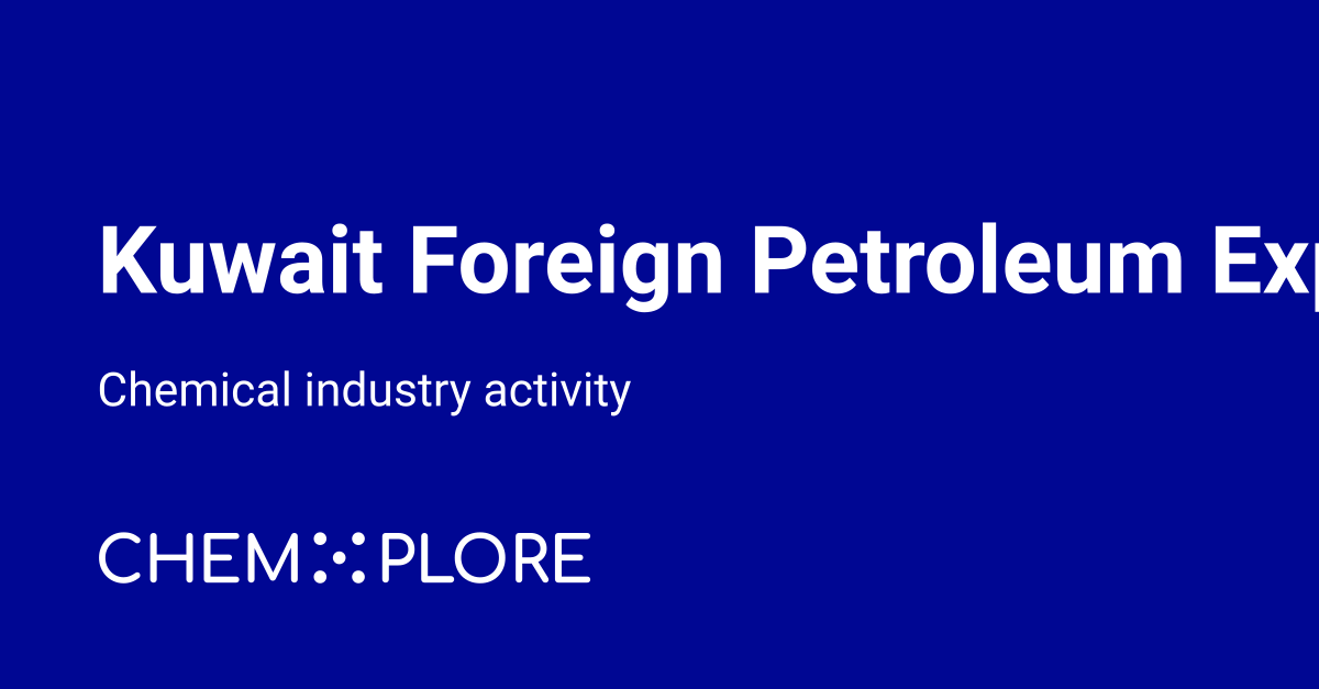 KUFPEC chemical industry news - chemXplore