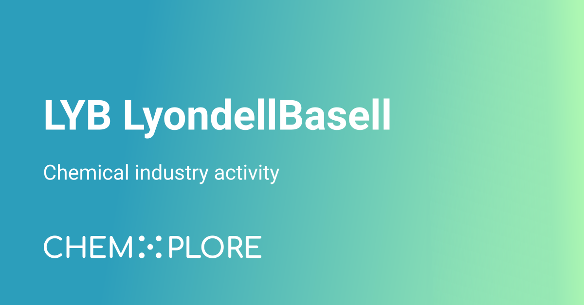LYB chemical industry news - chemXplore