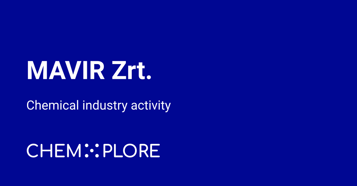 MAVIR chemical industry news - chemXplore