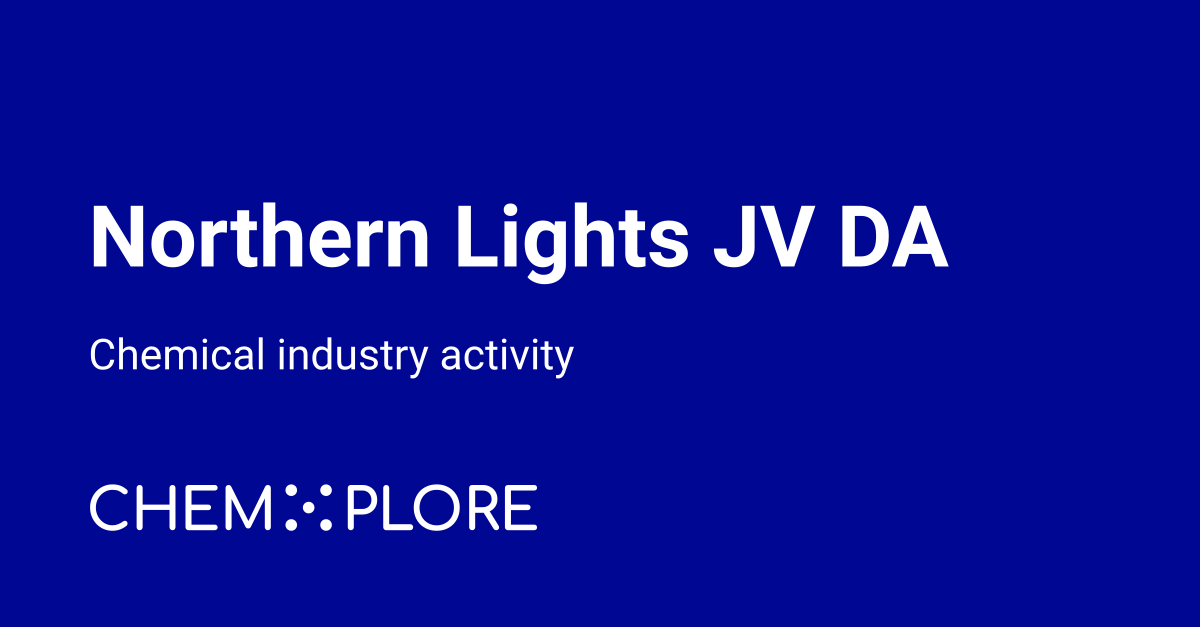 Northern Lights chemical industry news - chemXplore