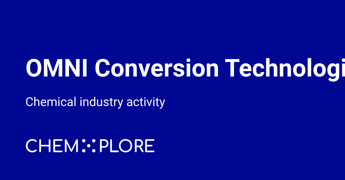 OMNI chemical industry news - chemXplore