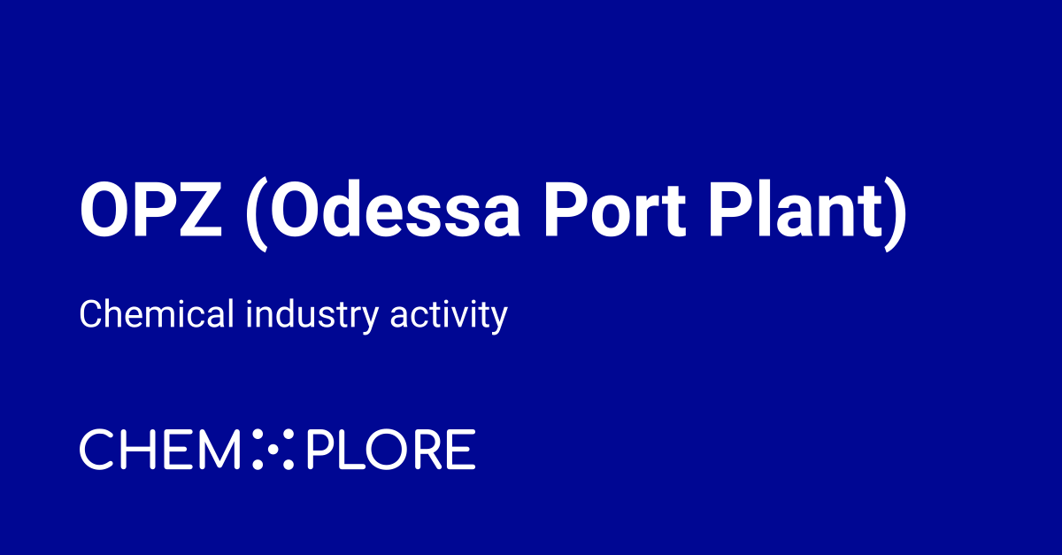 OPZ chemical industry news - chemXplore