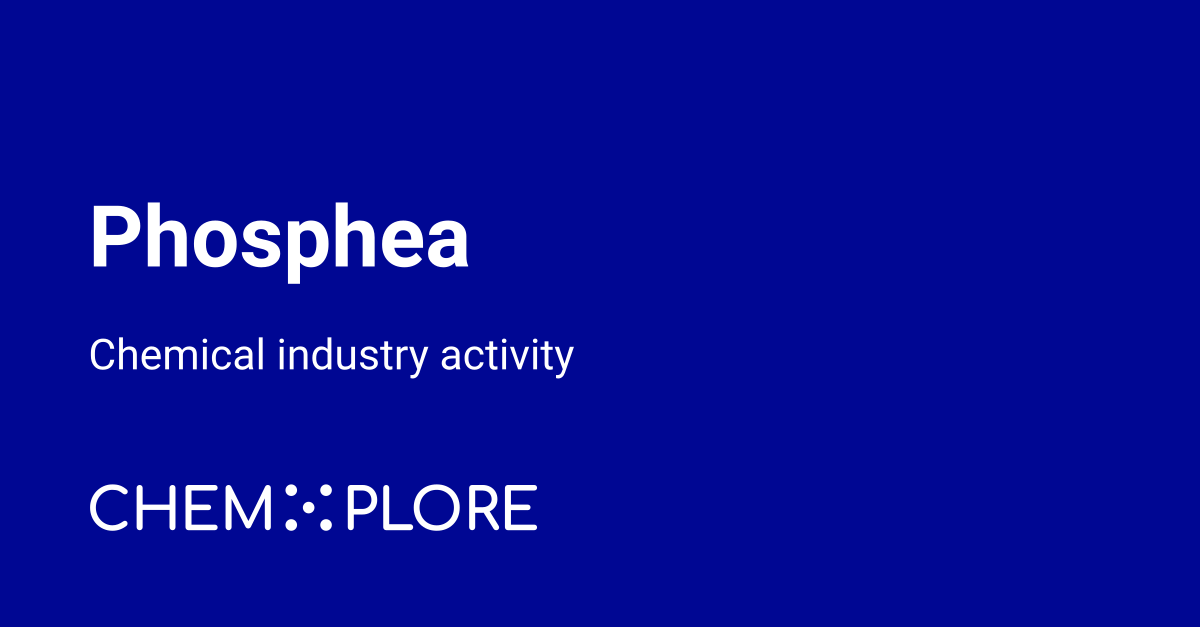 Phosphea chemical industry news - chemXplore