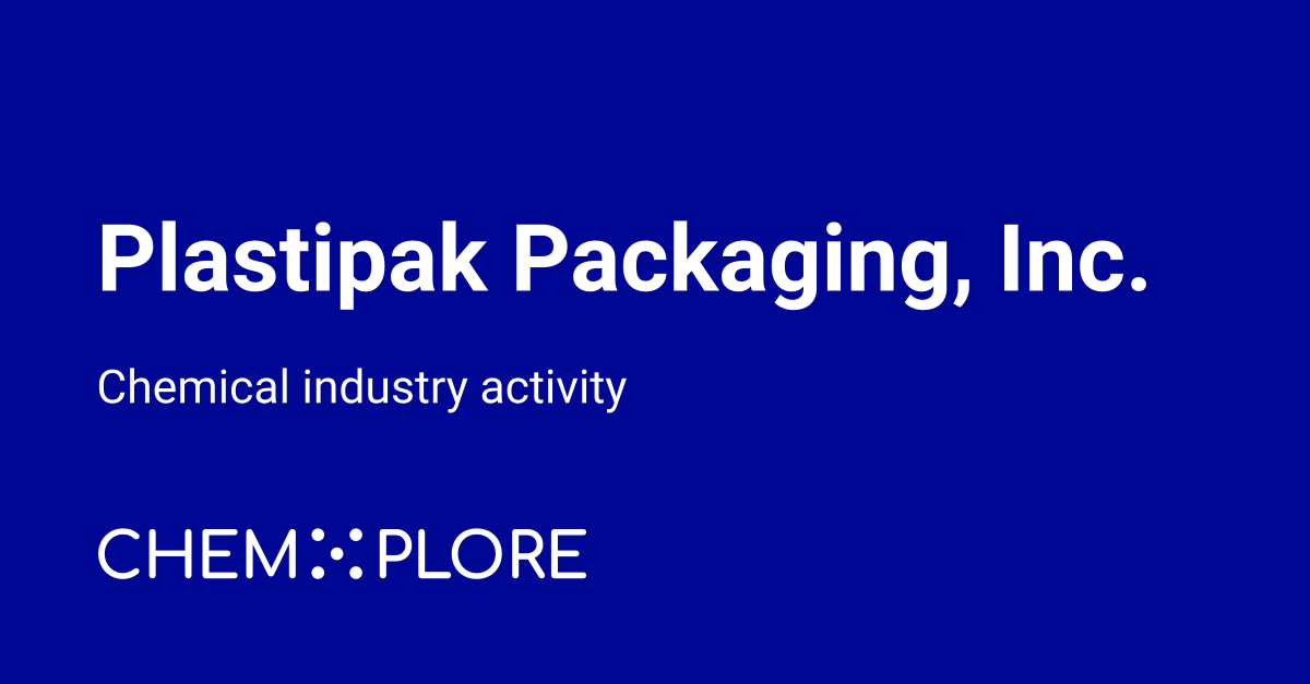 Plastipak chemical industry news - chemXplore