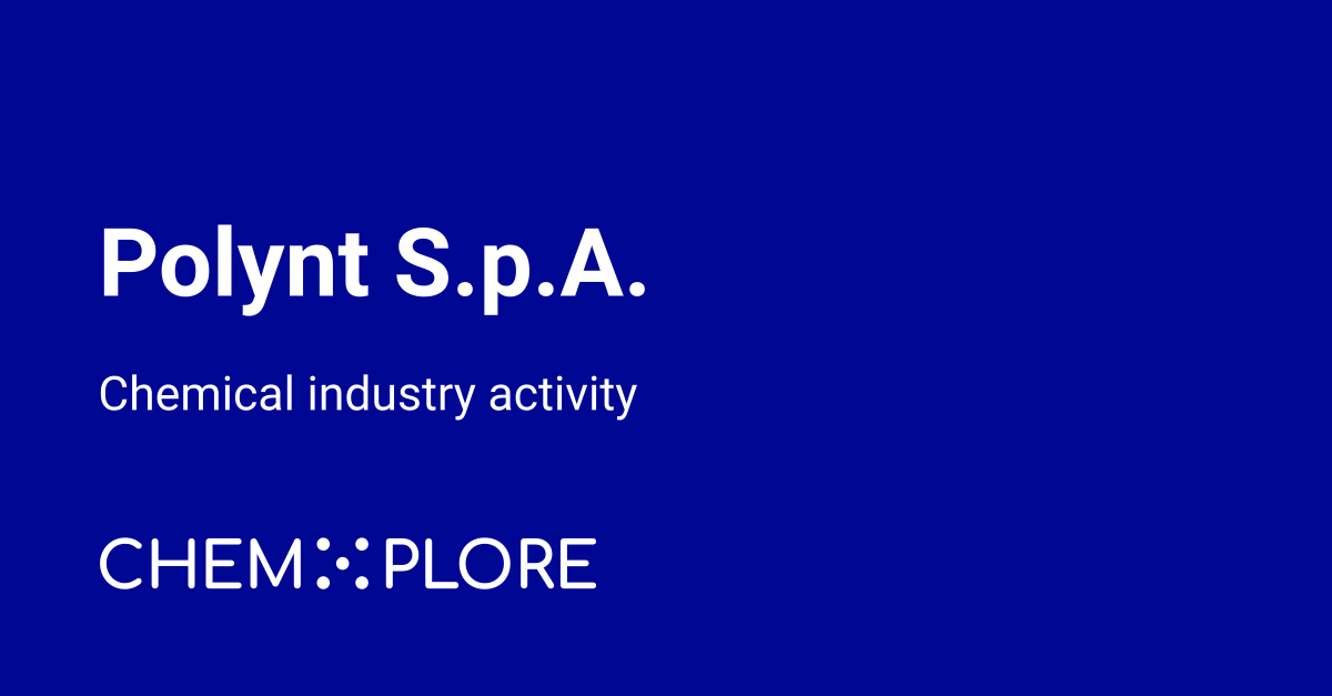 Polynt chemical industry news - chemXplore