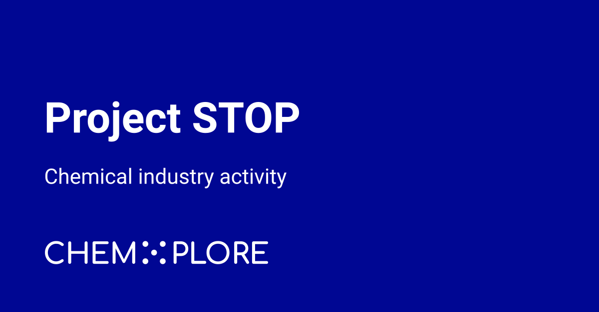 Project STOP chemical industry news - chemXplore
