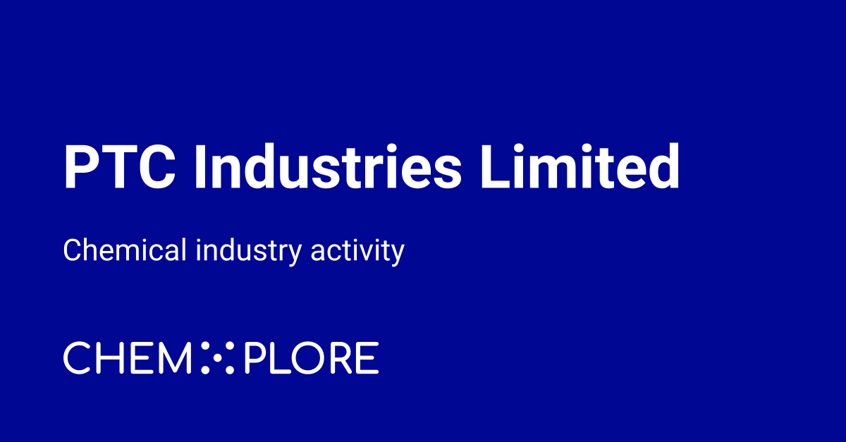 PTC Industries chemical industry news - chemXplore