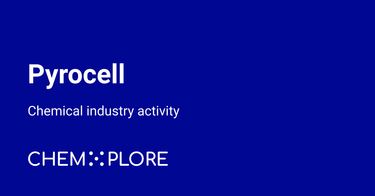 Pyrocell - Sweden chemical industry news from Europe
