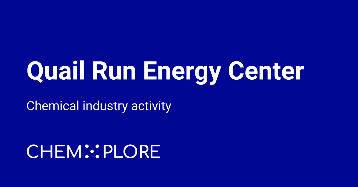 Quail Run Energy chemical industry news - chemXplore