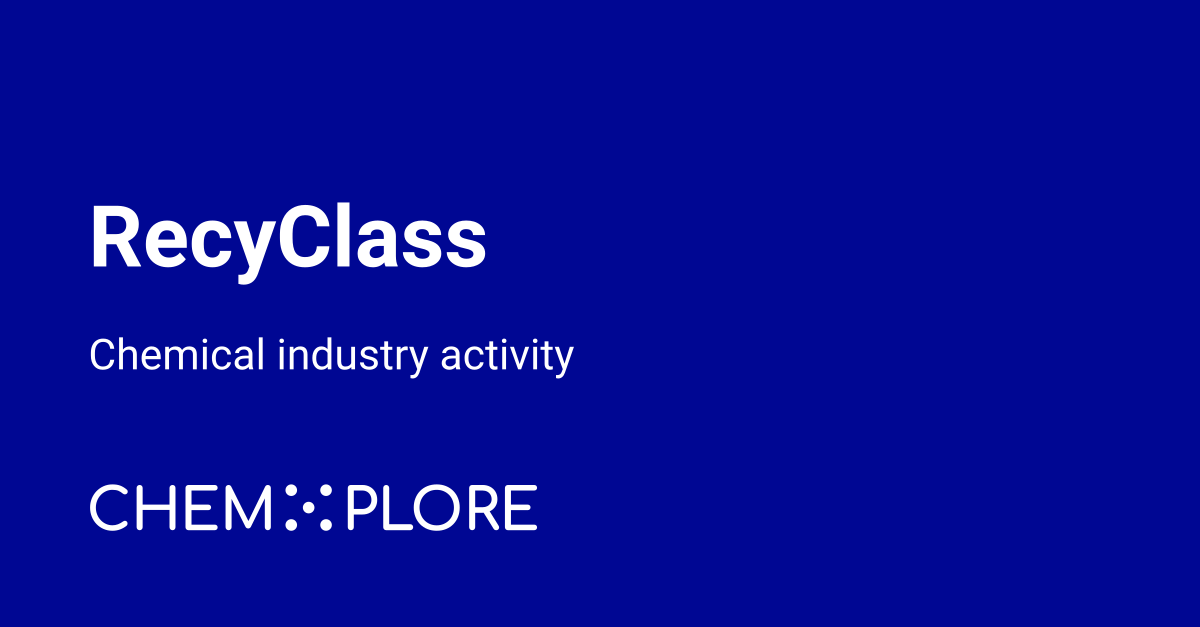 RecyClass chemical industry news - chemXplore