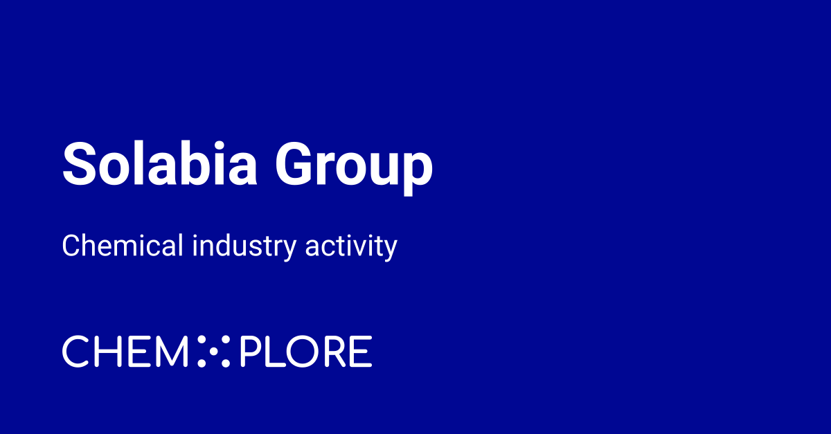 Solabia Group chemical industry news - chemXplore