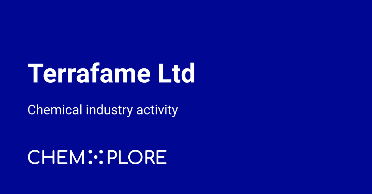 Terrafame chemical industry news - chemXplore