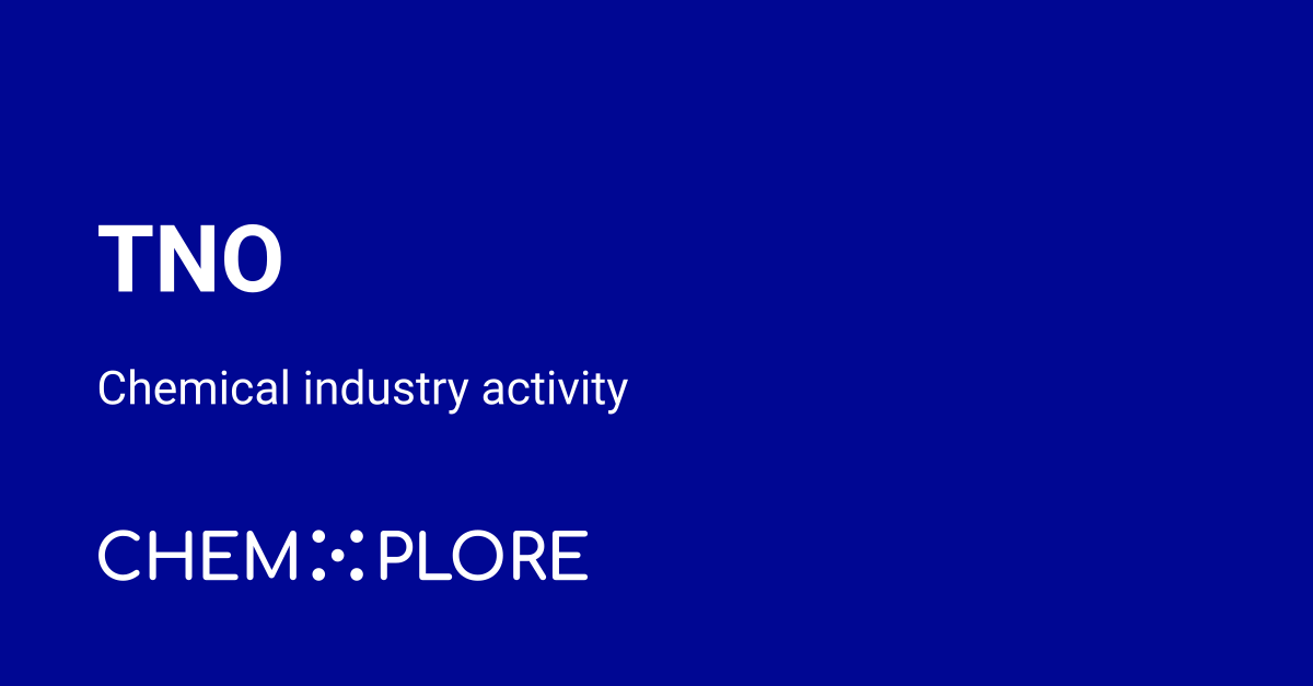 TNO chemical industry news - chemXplore