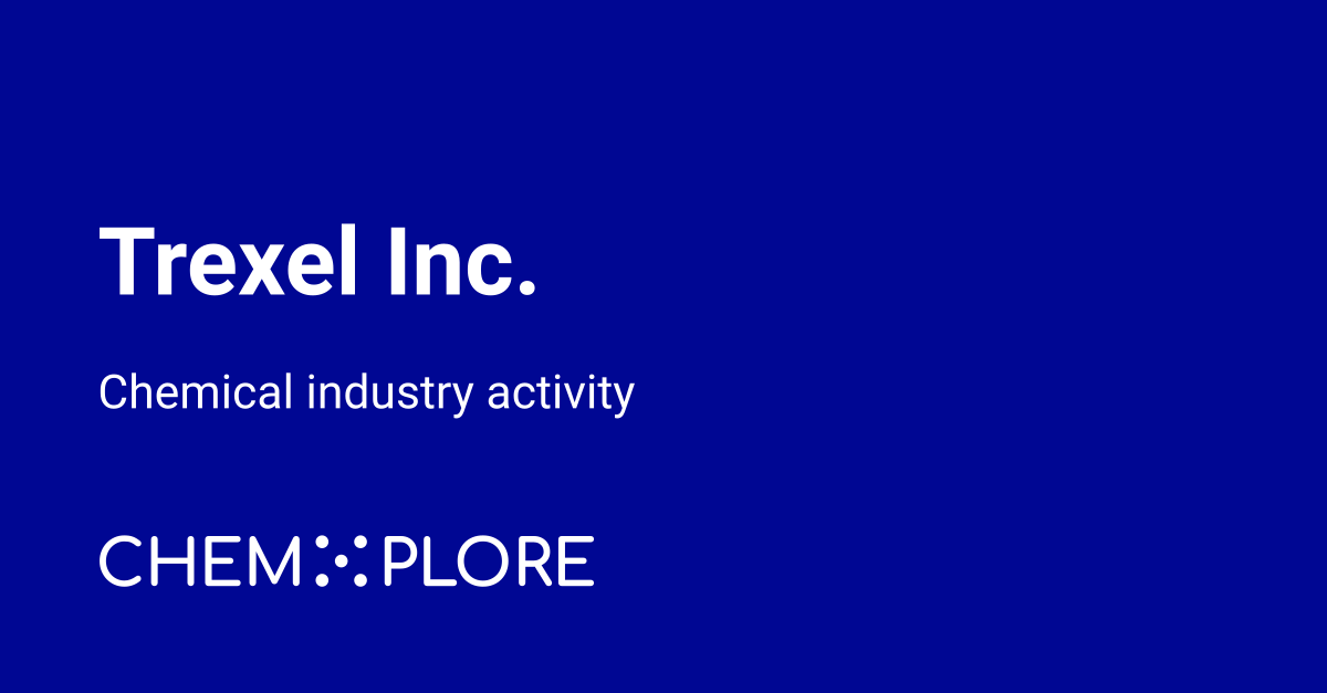 Trexel chemical industry news - chemXplore