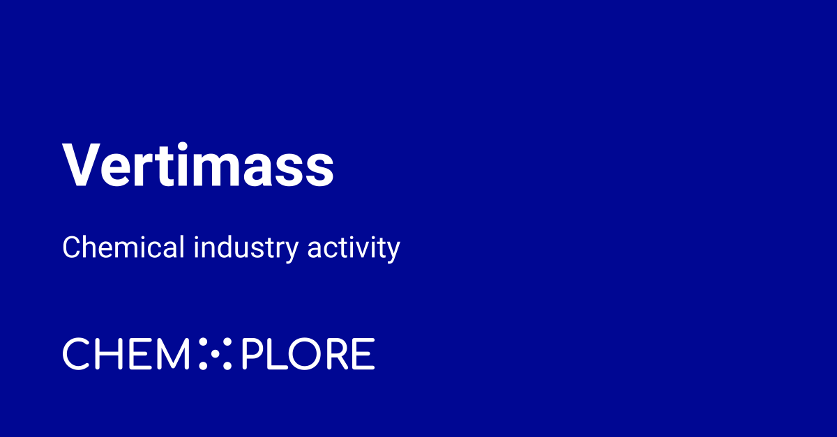 Vertimass chemical industry news - chemXplore