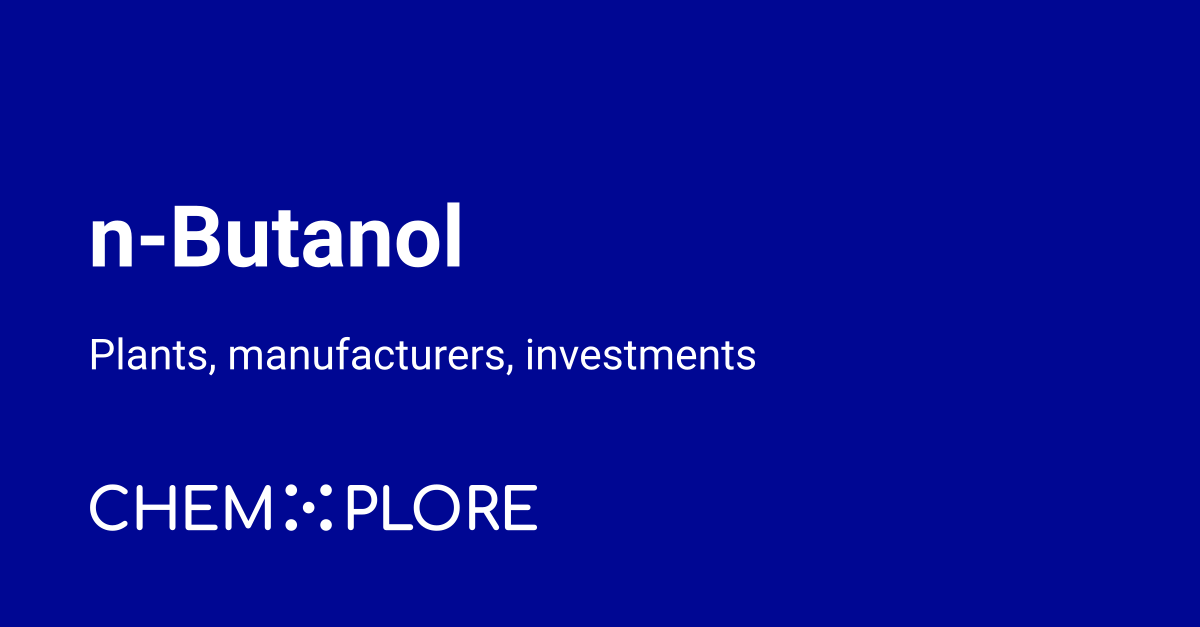 n-Butanol plants and manufacturers news