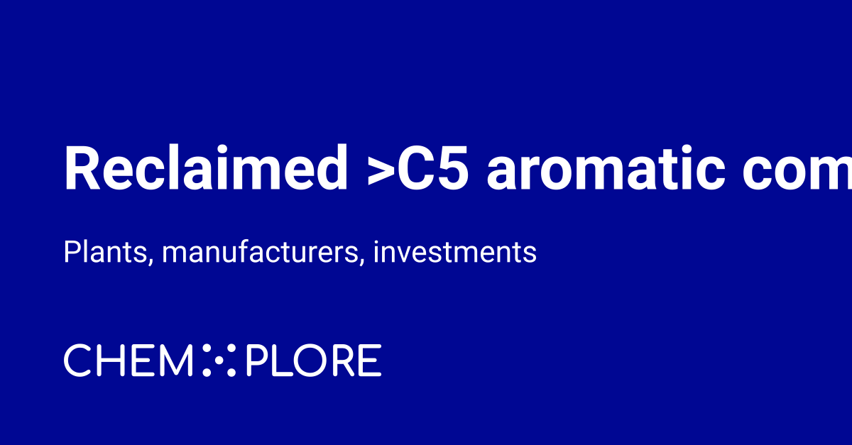 Reclaimed >C5 aromatic compounds from tar oils manufacturing wastewater ...
