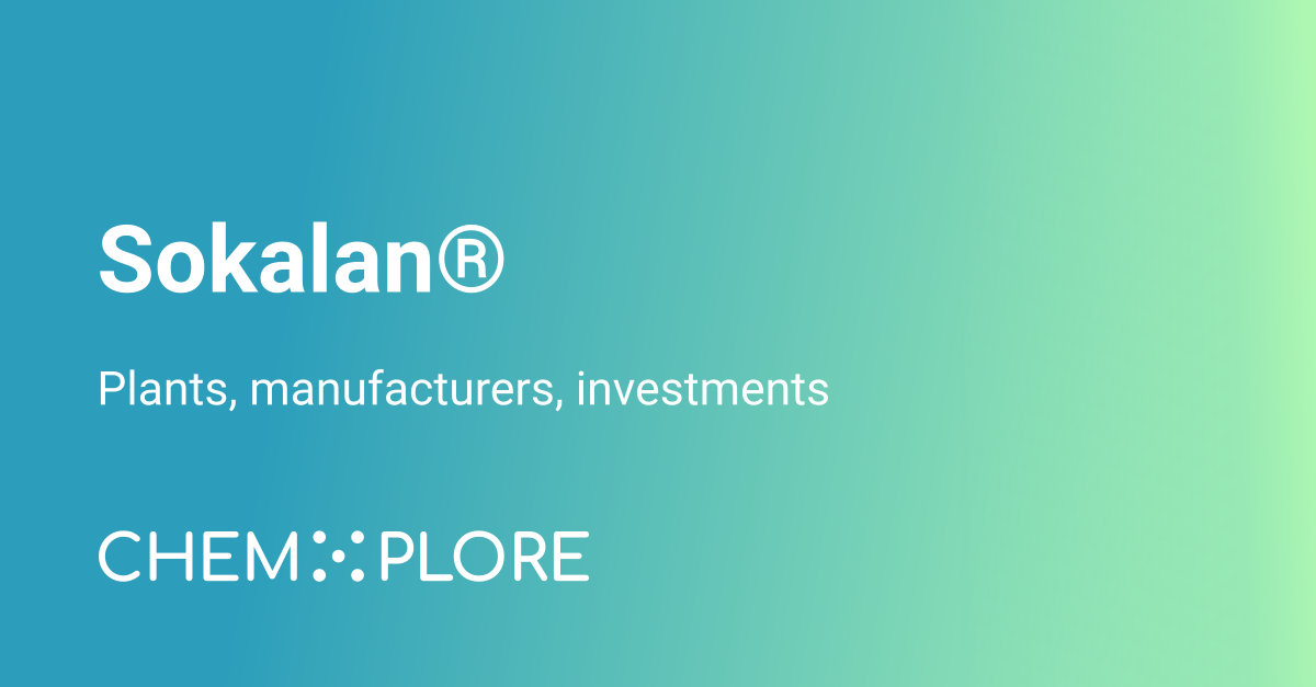 Sokalan® plants and manufacturers news