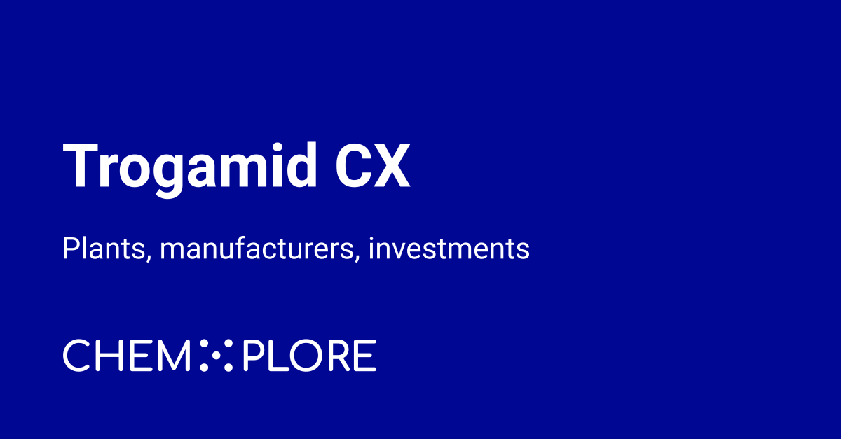 Trogamid CX plants and manufacturers news